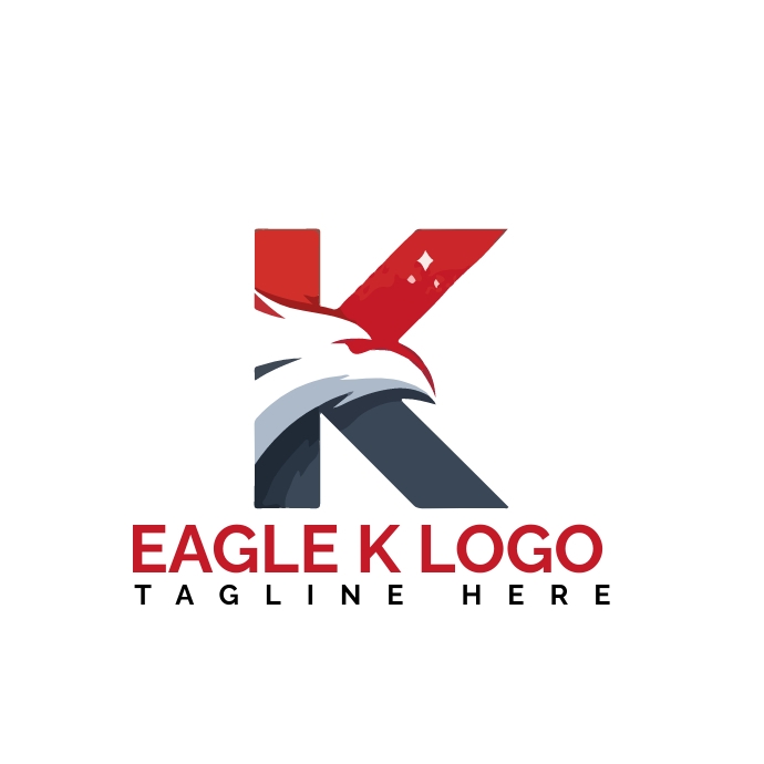 K EAGLE logo design| Company logo Template | PosterMyWall